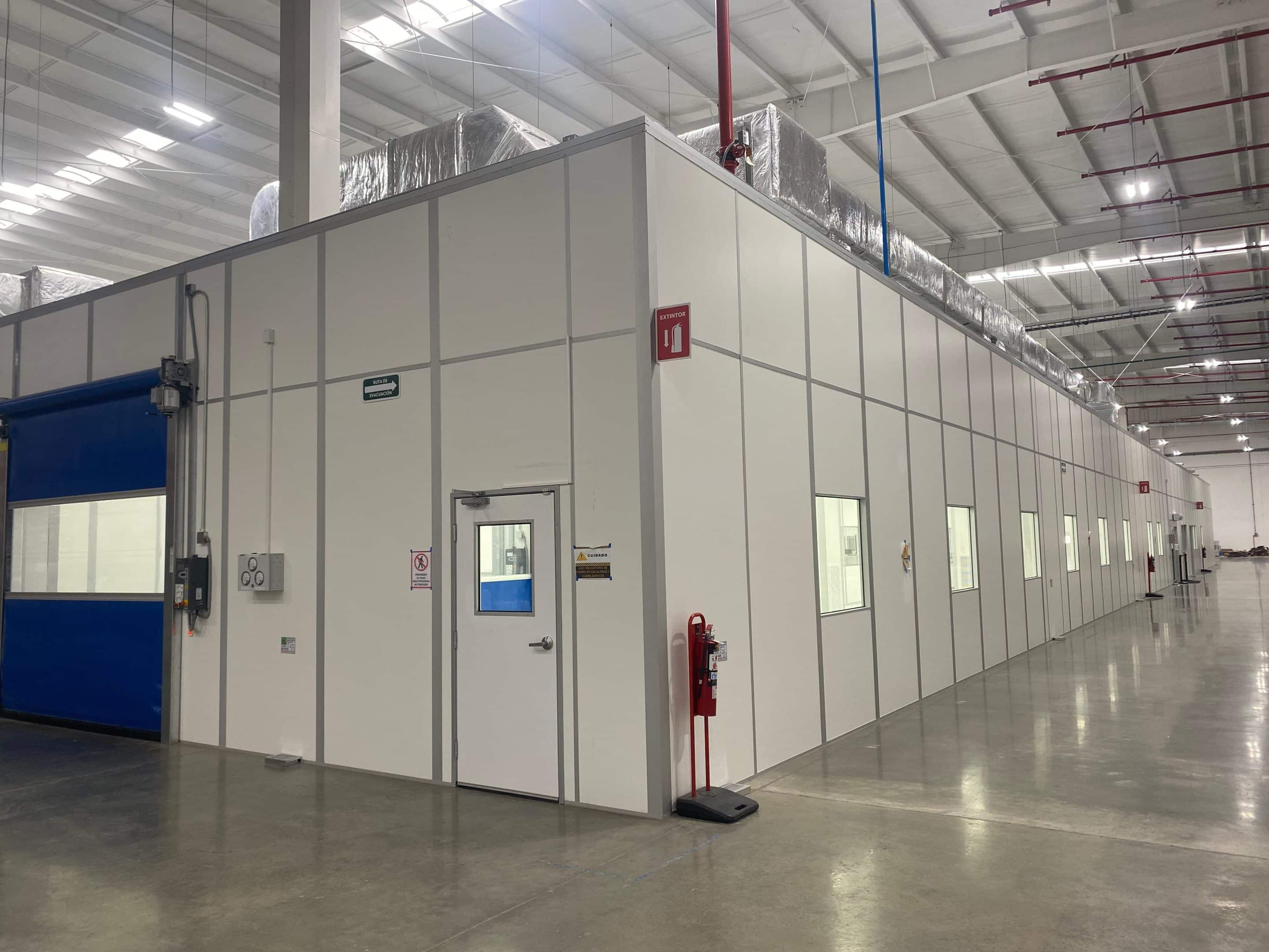 Proyecto, Diseño y Construcción Cuarto limpio ISO 8 - LTD construcción ...